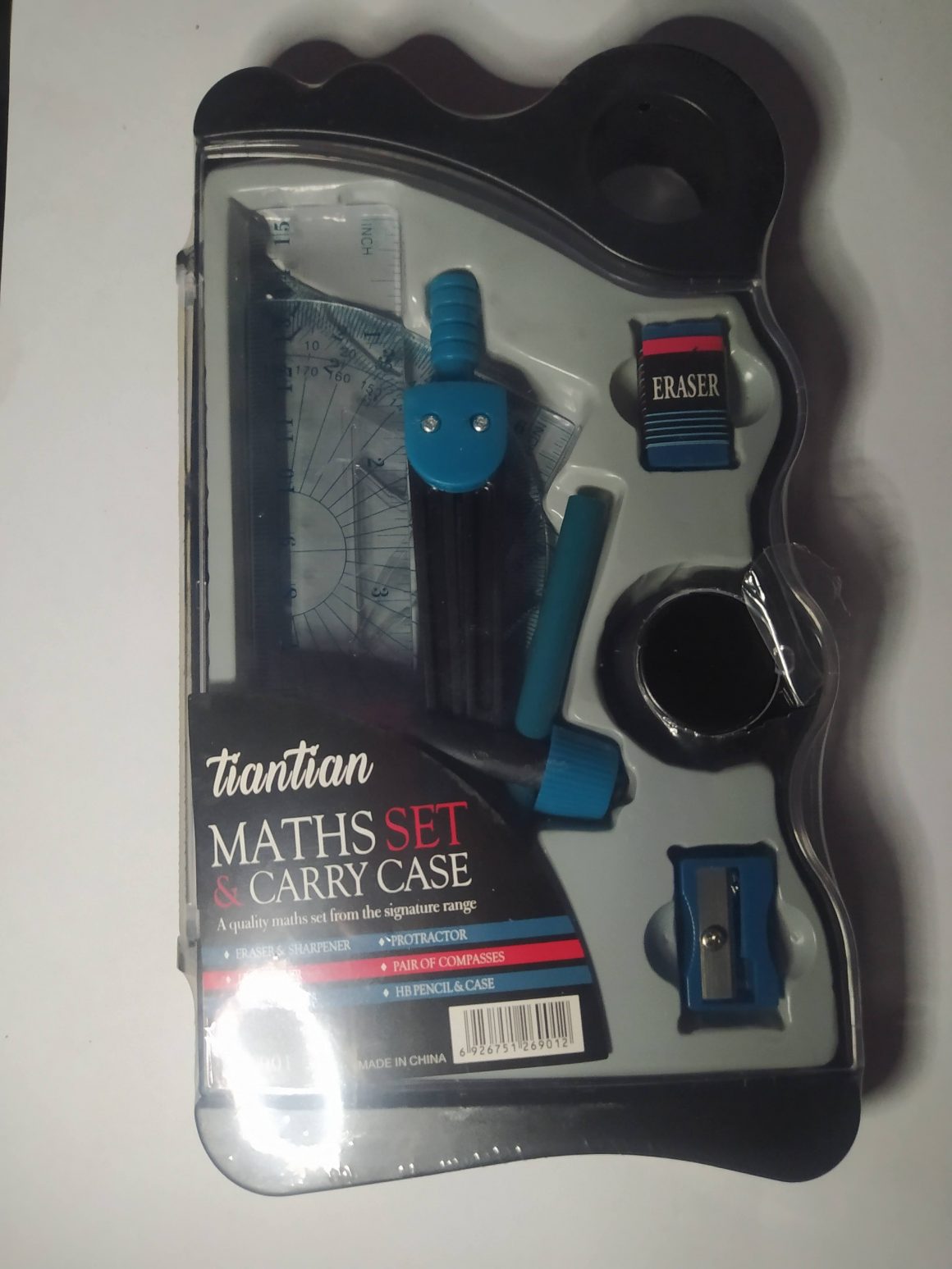 Maths Set And Carry Case - The 1K Shop